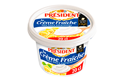 Nata fresca Crème Fraîche Président - President