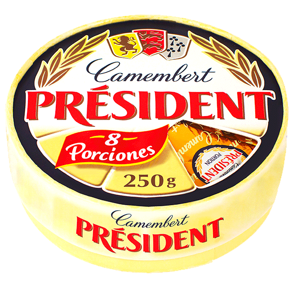Camembert 8 Porciones Président - President